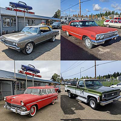 Vehicles – All American Classics, Inc.