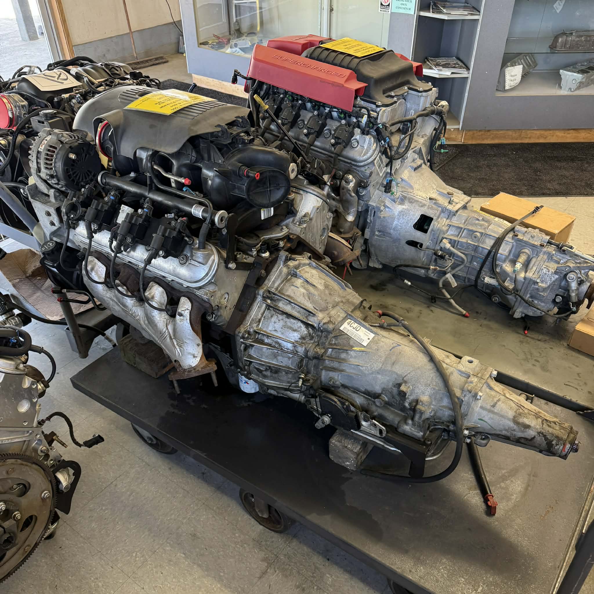 2004 GMC Sierra 1500 5.3L LM7 Engine Package w/2WD 4L60e Stock #ZM8389 ...