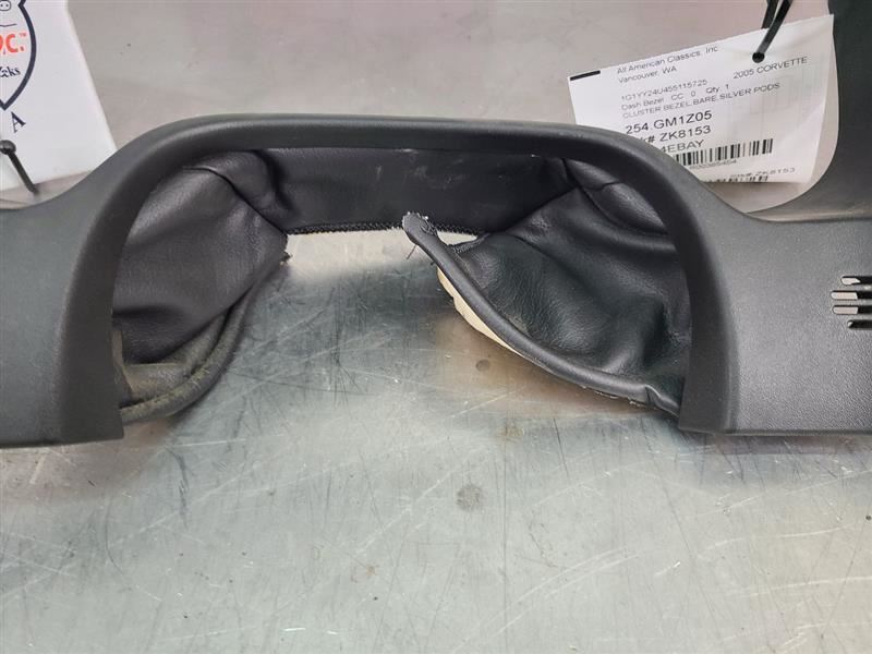 2005-13 C6 Corvette Instrument Cluster Speedometer Gauge Surround Trim ...