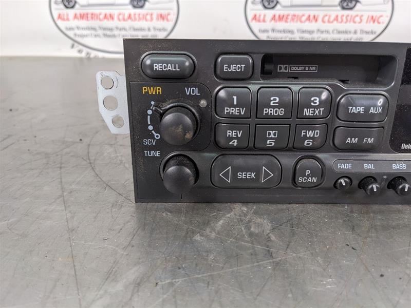 1997-04 C5 Corvette AM-FM-Stereo-Cassette Audio Radio Headunit Assembl ...