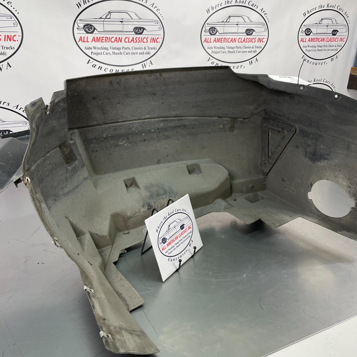 1997-04 C5 Corvette RH Passengers Side Front Inner Fender Tub Assembly ...