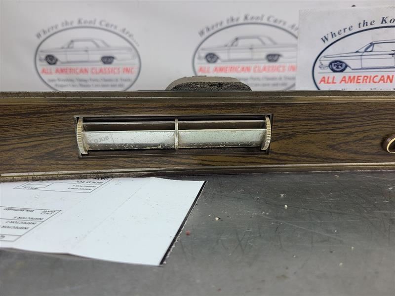 1971-72 GRAND PRIX DASH TRIM AROUND AIR CONDITIONING VENT, VENT INCLUD ...