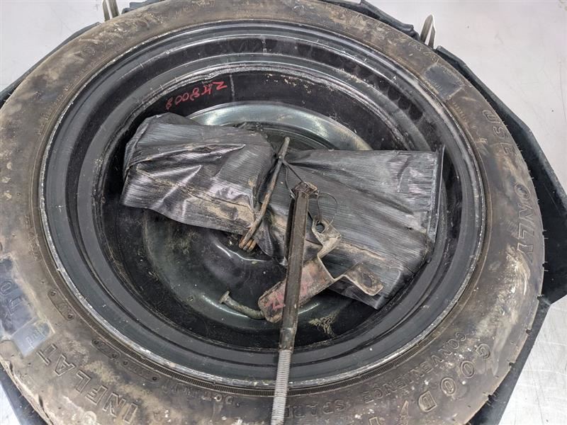 1991 C4 Corvette Factory Spare Wheel Assembly w/ Hanger, Carrier & Har ...