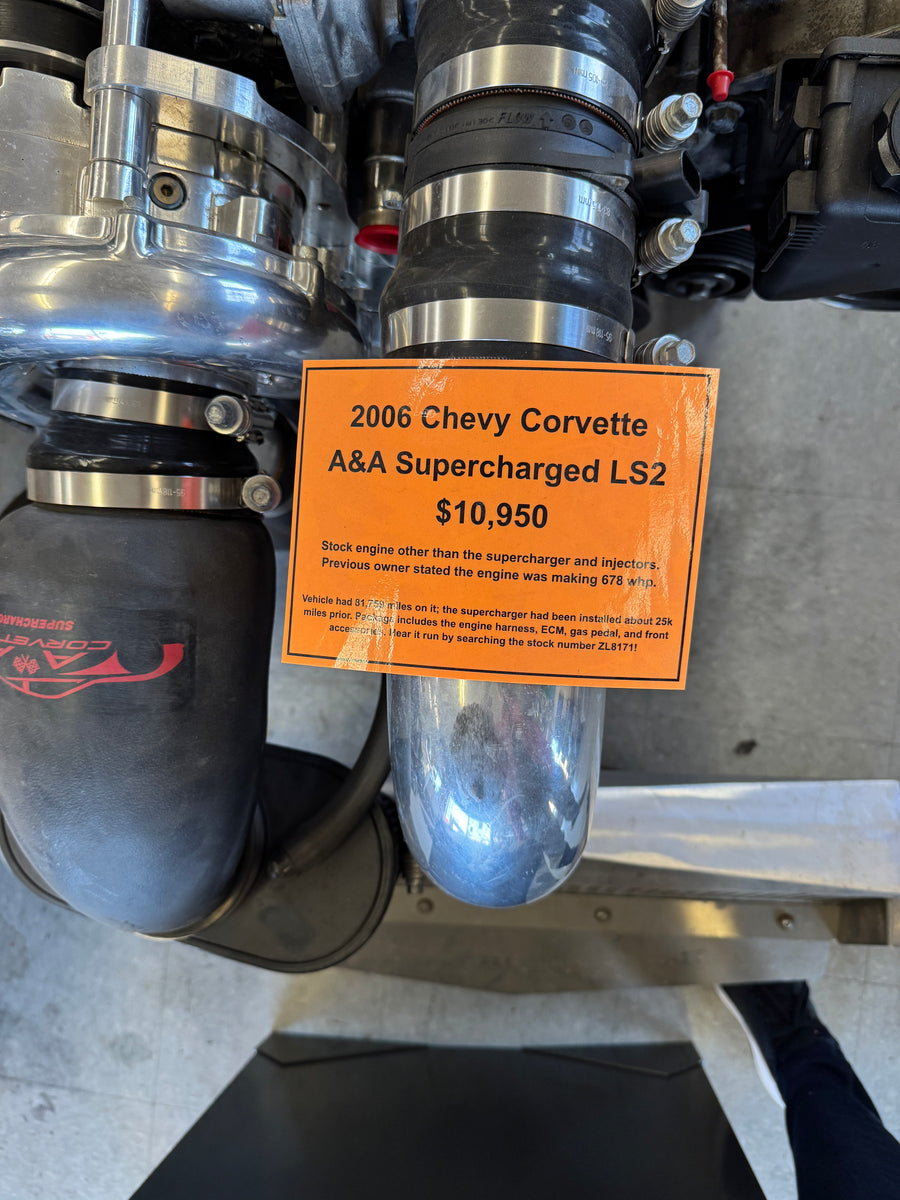 2006 Chevrolet Corvette A&A Supercharged LS2, Stock #ZL8171 – All ...