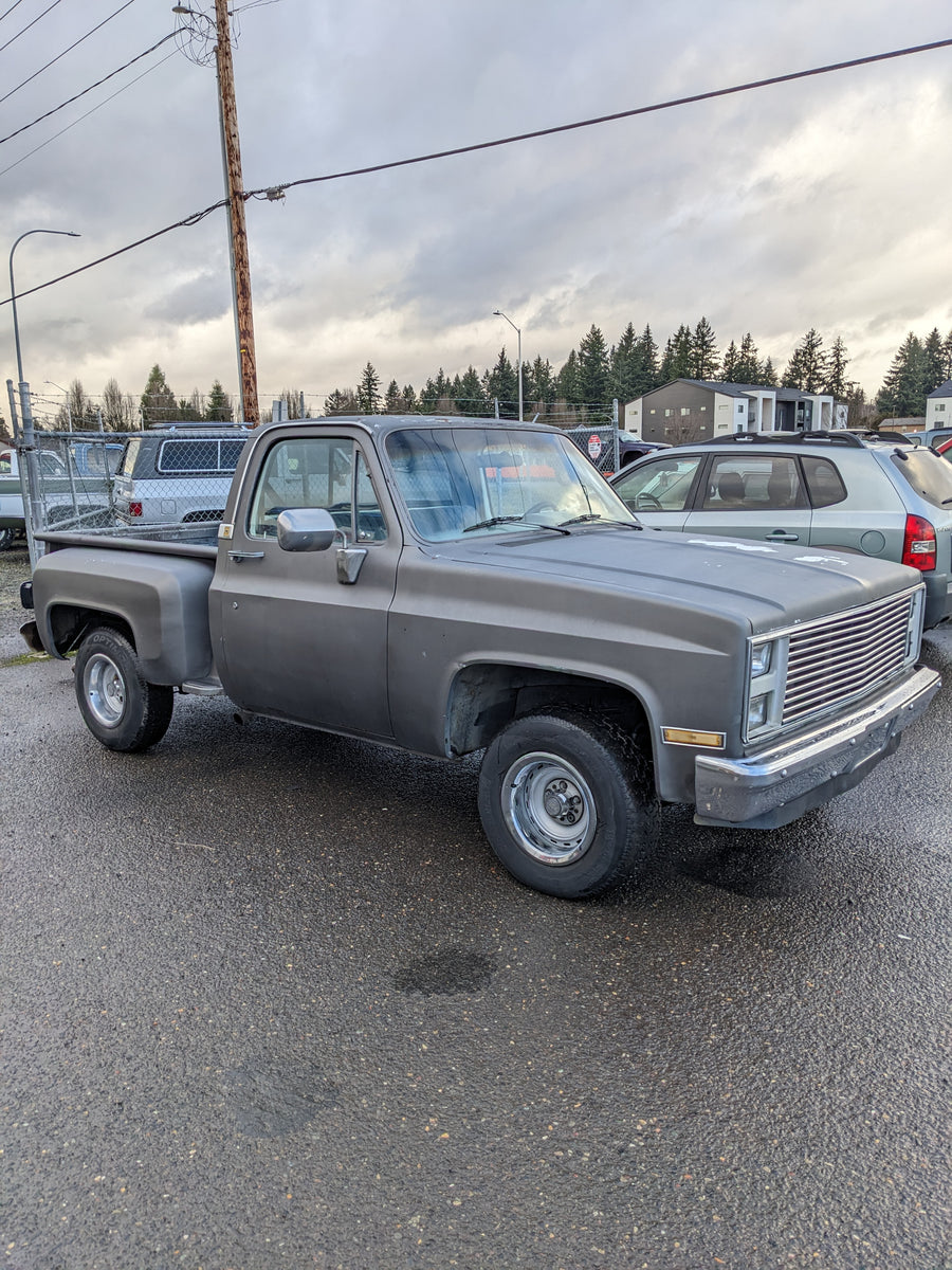 1983 GMC Short Box Stepside 2WD Pickup, Stock #504794 – All American ...