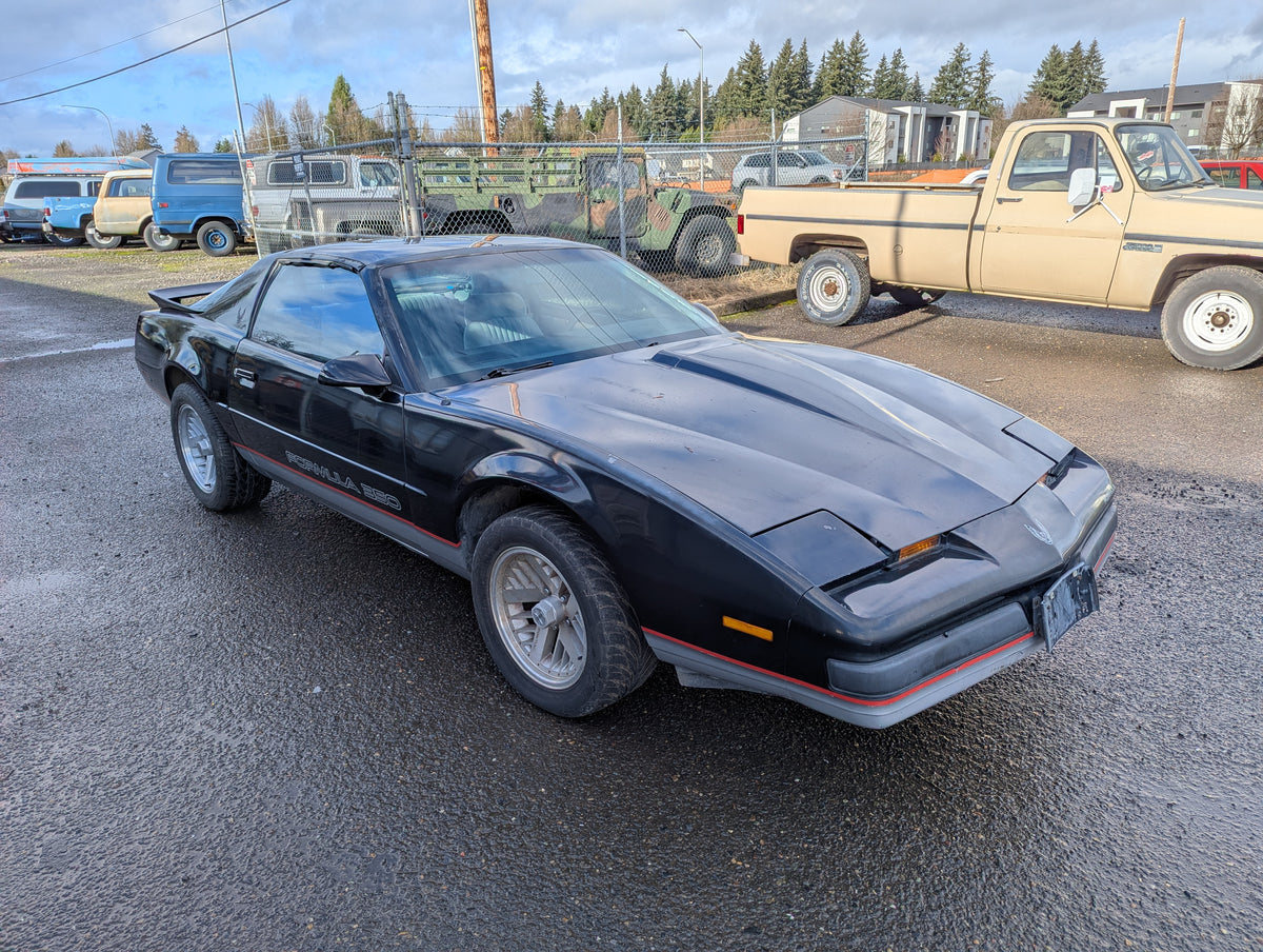 1989 Pontiac Firebird Formula, Black, Stock #205534 – All American ...