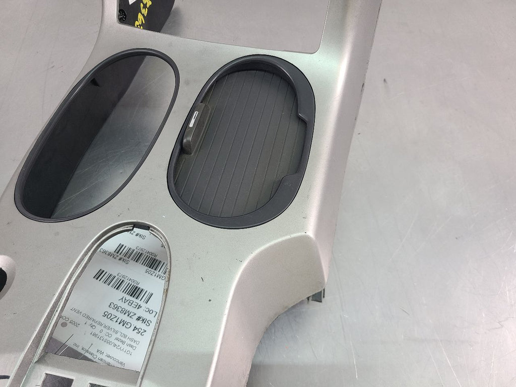 2005-13 C6 Corvette Front Center Console Radio Surround Dash Trim Beze ...