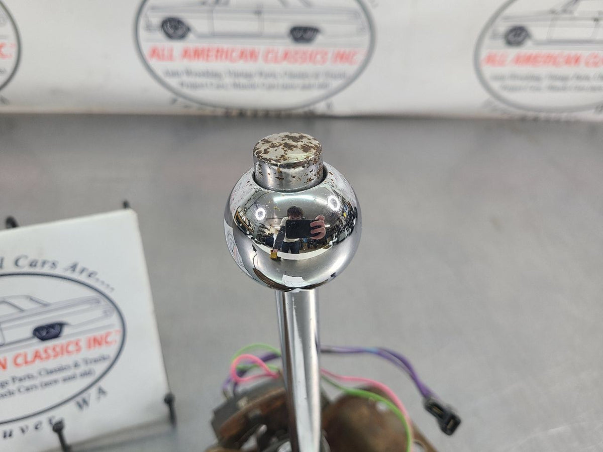 1977-82 Corvette Automatic Shifter Assembly w/ Switch, Knob, and Cable ...